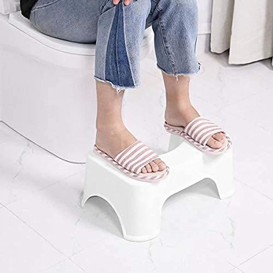 VIO Perfect Posture Plastic Squat Potty Step Stool for Western Toilet ...