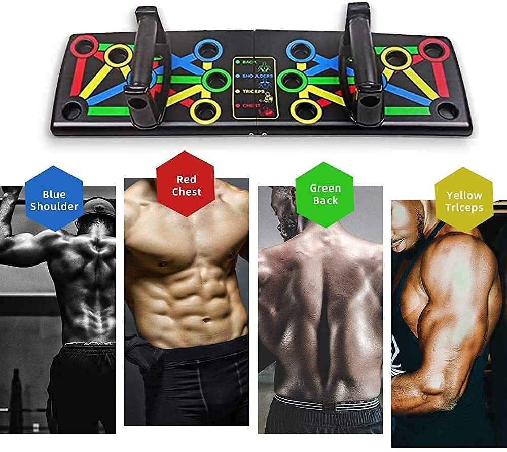 VIO Push Up Board For Men Women Body Building Fitness Training Gym Wor ...